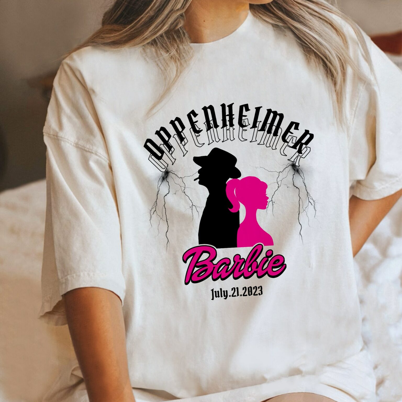 Barbie Movie Oppenheimer Shirt Christopher Nolan Margot Robbie - Brook ...