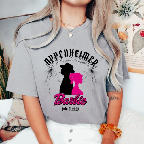 Barbie Movie Oppenheimer Shirt Christopher Nolan Margot Robbie - Brook ...